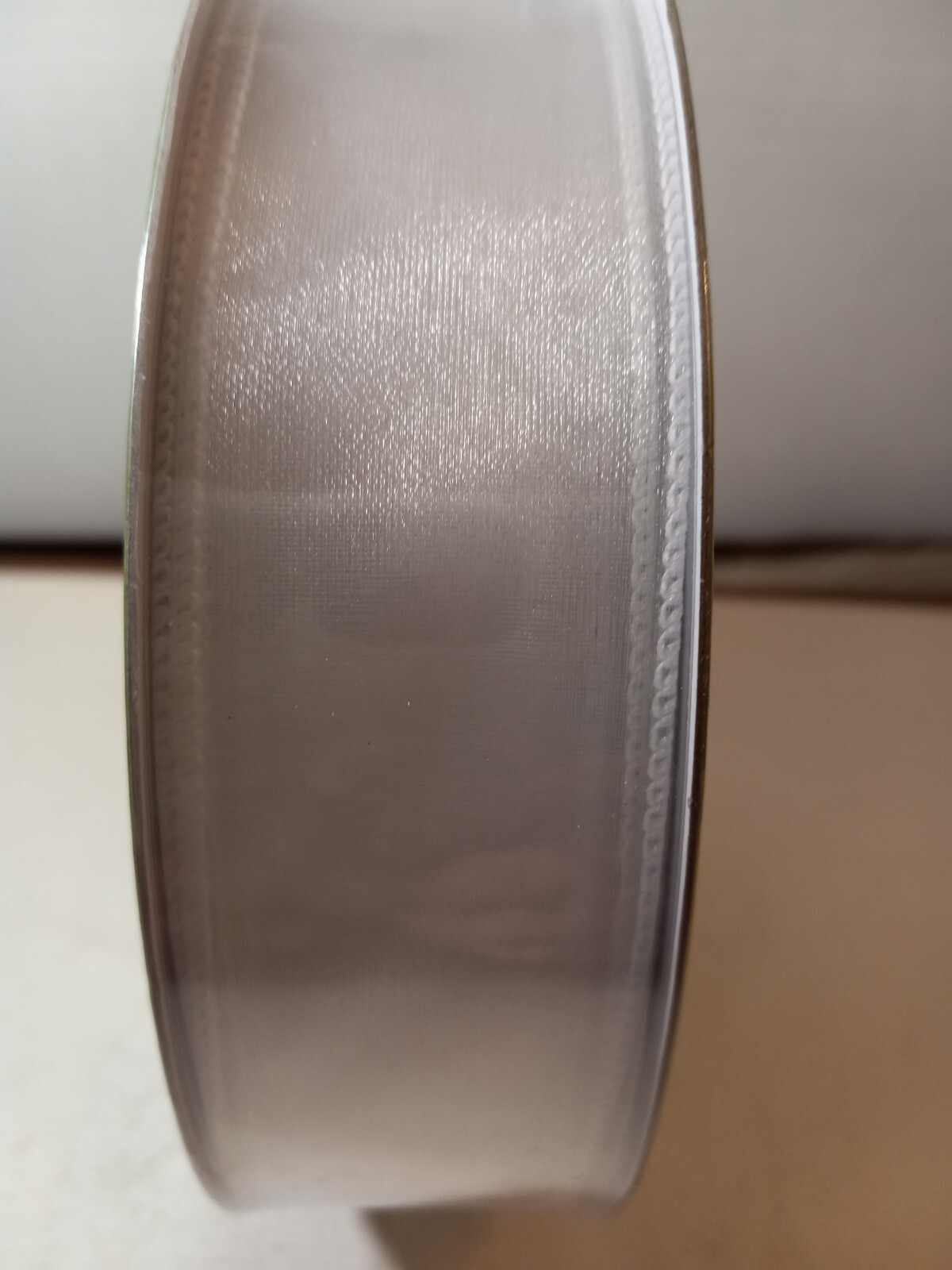 10 Yd Of Pure White See Through Ribbon 1.5 Wide | eBay