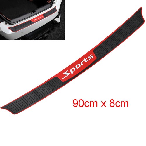 Rubber Car Rear Bumper Guard Trunk Scratch Protector Non-slip Cover ...