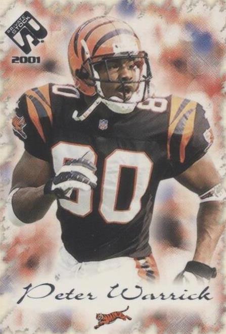 2001 Pacific Private Stock - Peter Warrick #23 for sale online | eBay