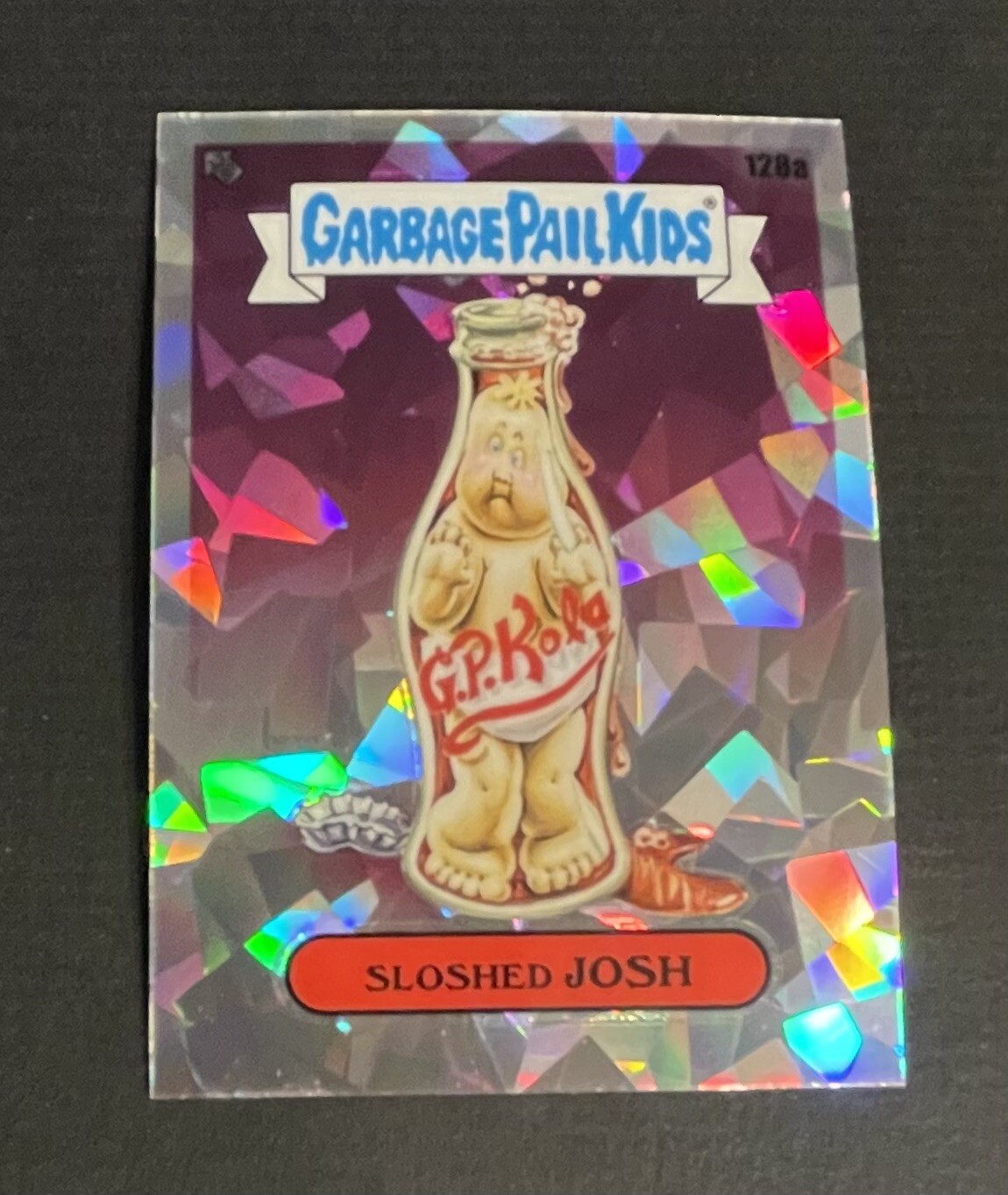 2021 Topps Chrome Series 4 Garbage Pail Kids Atomic Sloshed Josh #128a ...