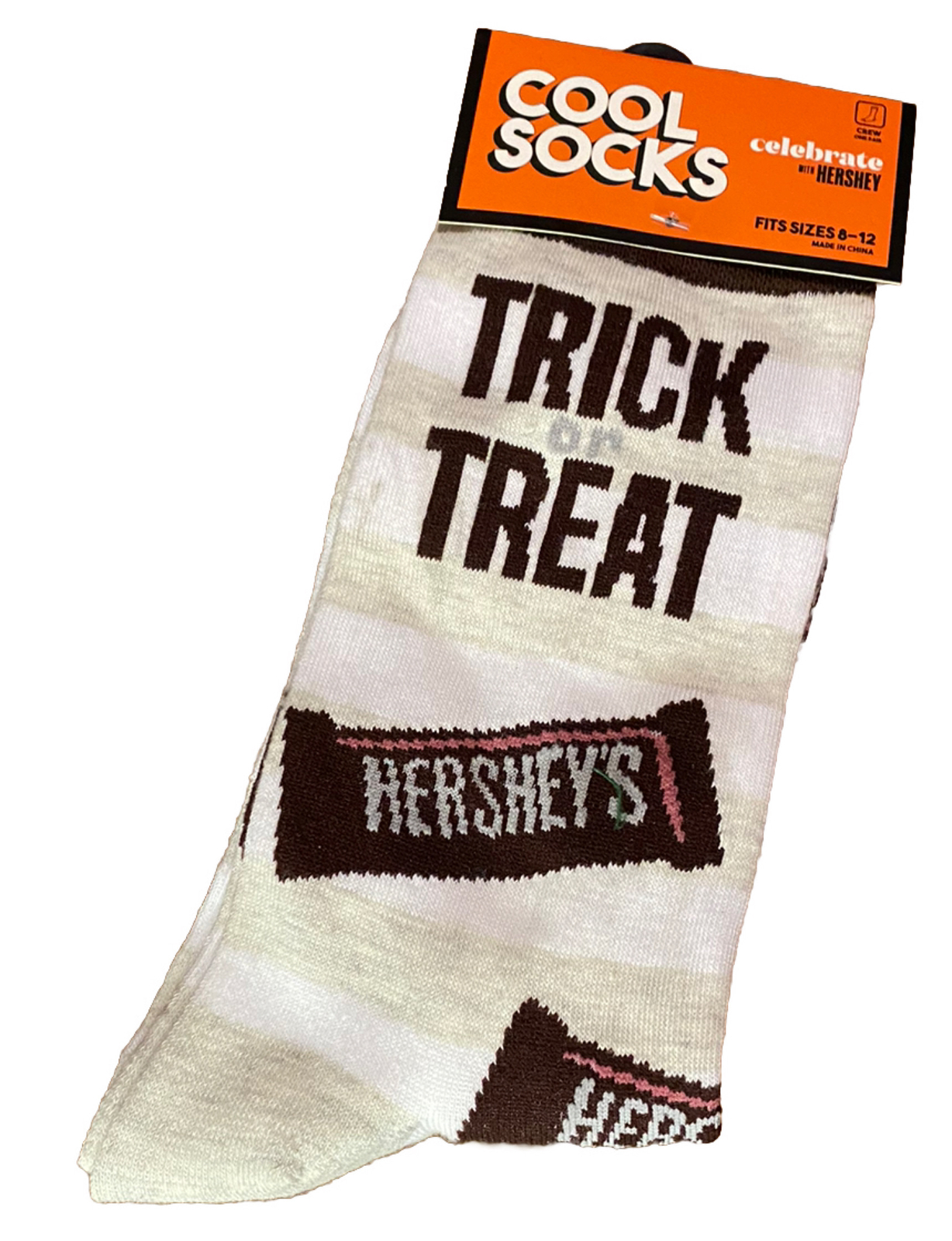 Cool Socks Hershey’s Trick Or Treat Socks Sz 6 - 12 | eBay