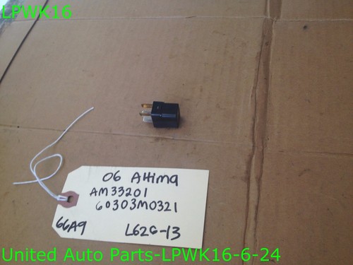 2002-2006 NISSAN ALTIMA 2.5L RELAY ACM33201 OEM | eBay