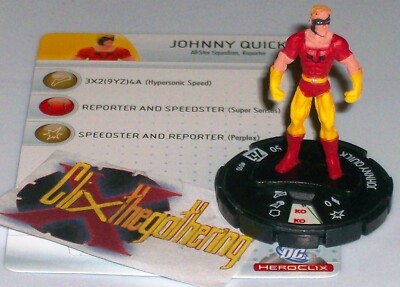 JOHNNY QUICK #010 #10 DC 75th Anniversary HeroClix | eBay
