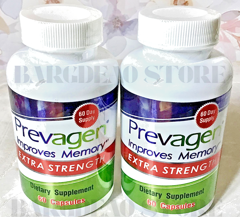PREVAGEN EXTRA STRENGTH 20mg CAPSULES - 60 CT - (2 PACK) - SEALED FREE ...
