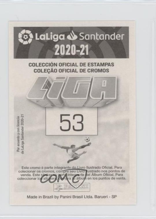 2020-21 Panini Brazil La Liga Album Stickers Koke #53 | eBay