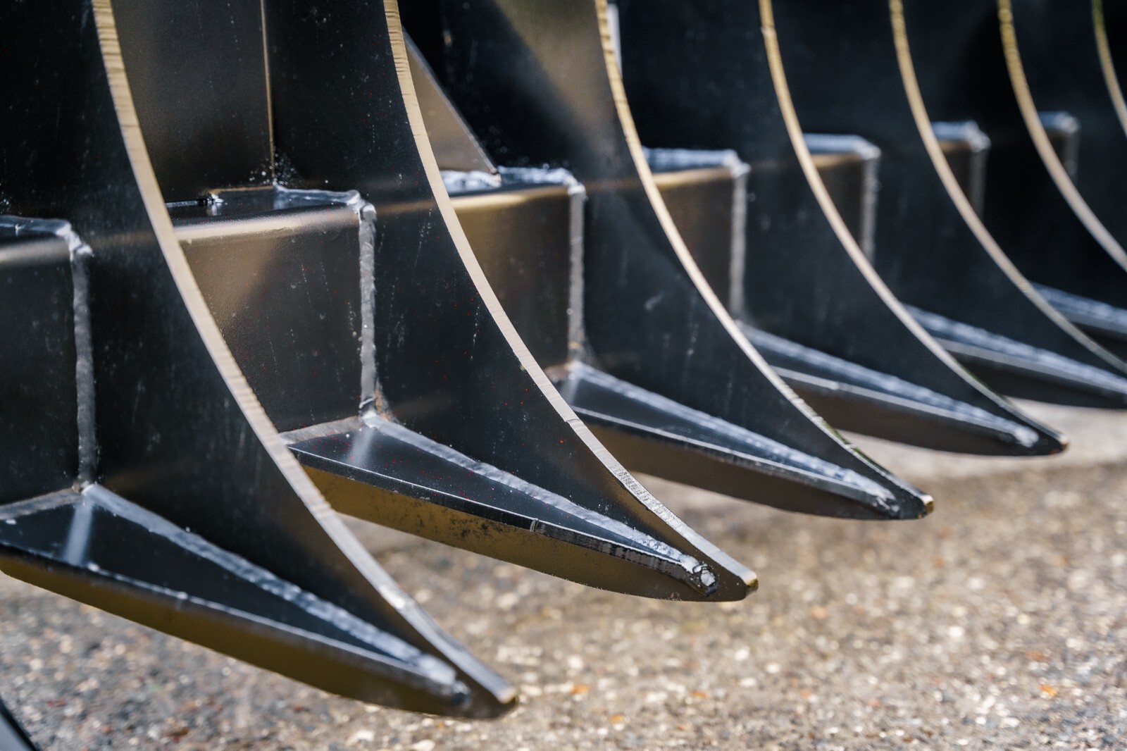 Track Loader Root Rake Attachment Debris Silage Rock for JCB 84" Wide ...