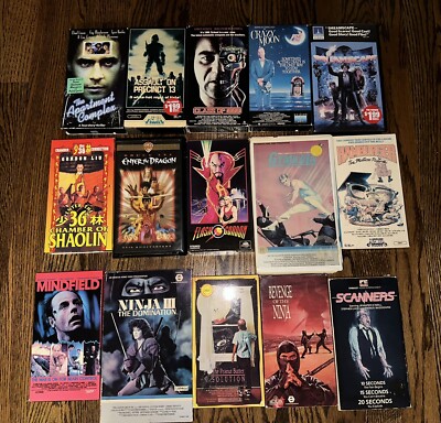 VHS LOT 15 tapes Personal collection | eBay