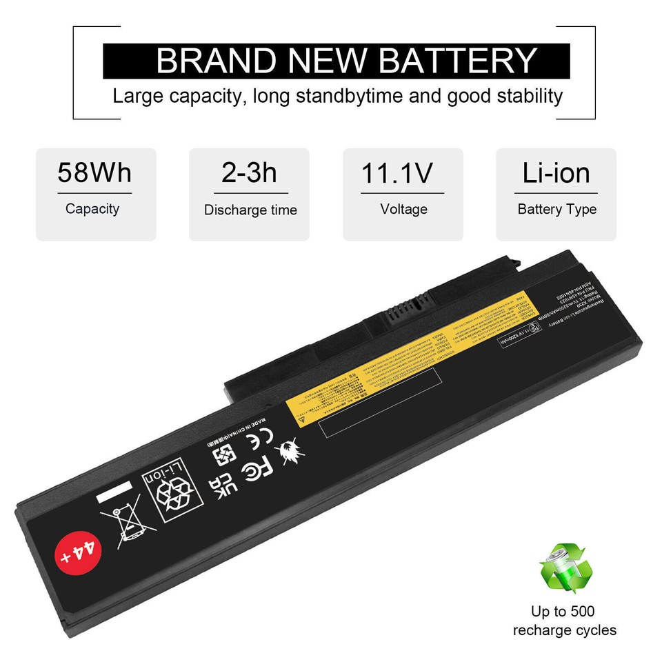44++Battery for Lenovo ThinkPad X220 X220i X220s X230 X230i 6/9Cell | eBay