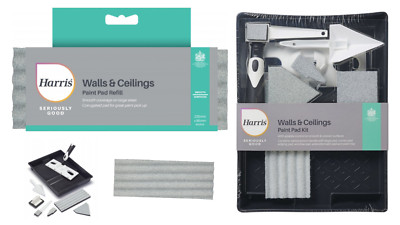 Harris Seriously Good Walls Ceilings Paint Pad Refill Decorating Paint ...