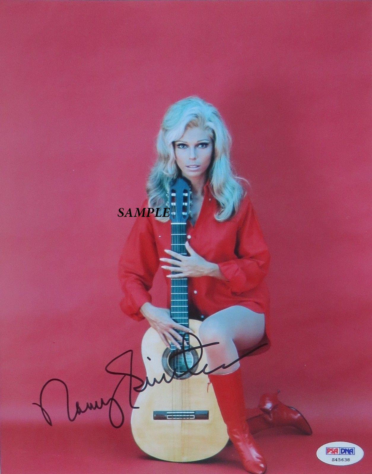 NANCY SINATRA REPRINT 8X10 PHOTO AUTOGRAPHED SIGNED PICTURE MAN CAVE ...
