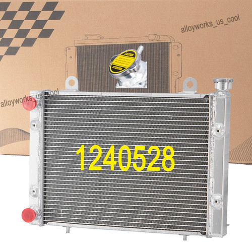 Aluminum Radiator For 2010-2014 2012 Polaris Ranger 900 800 500 400 EFI ...