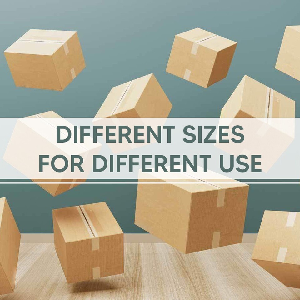 Single Wall Cardboard Boxes All Sizes for Parcel and Package Moving ...