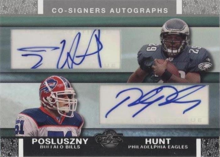 2007 Topps Co-Signers - Co-Signers Autographs Paul Posluszny, Tony Hunt ...