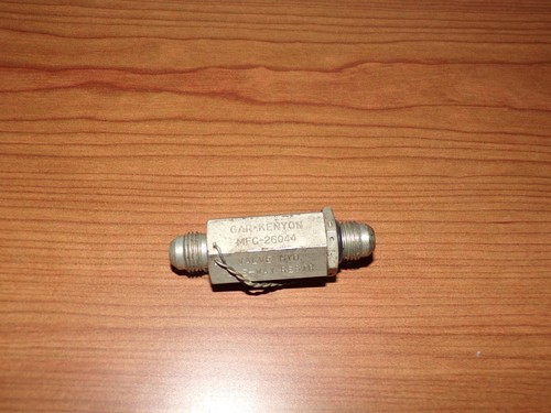 Gar-Kenyon Hydraulic Restrictor Valve, One-Way, MFC-26044 | eBay