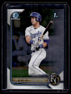 2022 Bowman Chrome Prospects Luca Tresh Kansas City Royals #BCP-136 | eBay