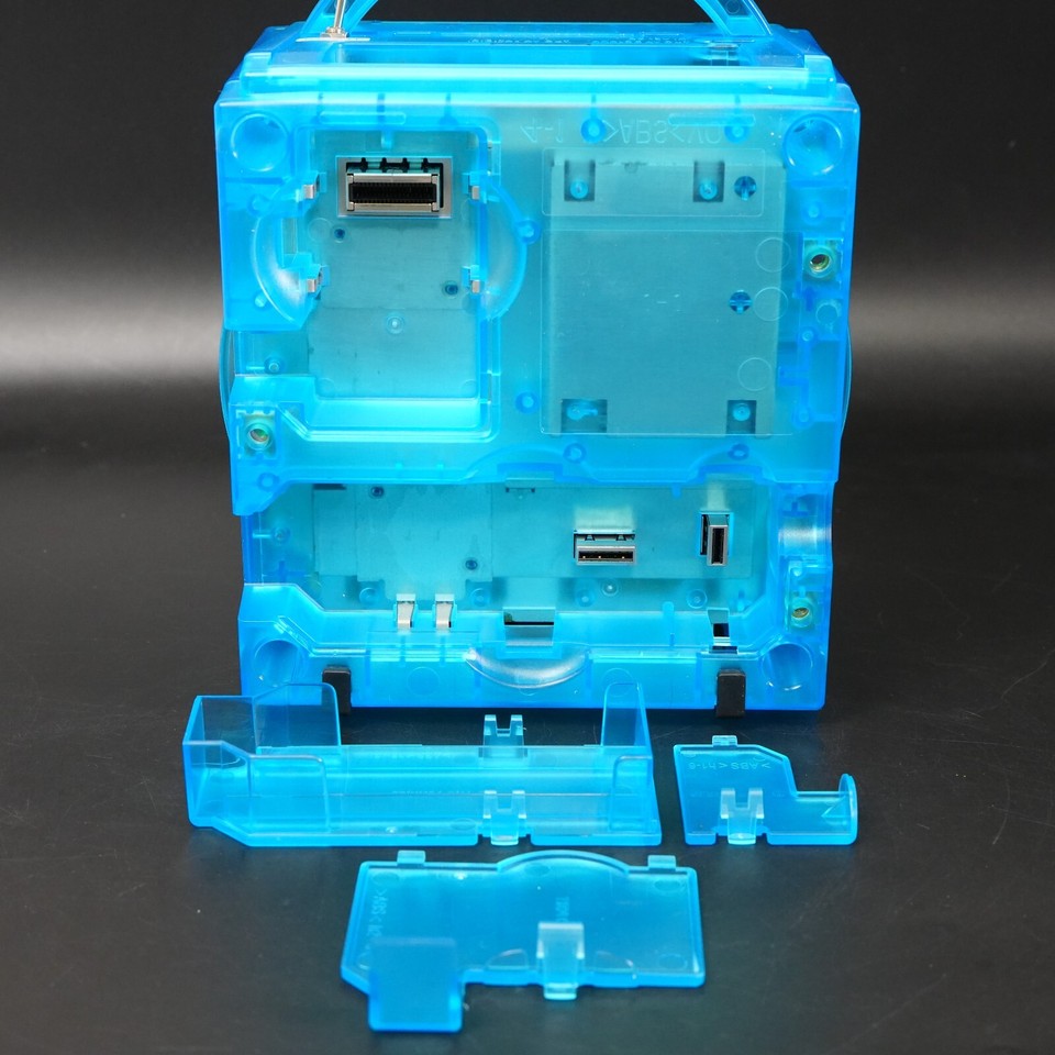 Nintendo GameCube Ice Blue Shell NTSC U-C/J Region Switch Mod w/GB ...