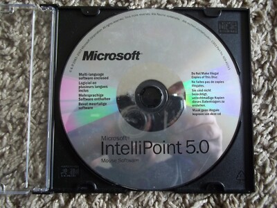 Microsoft Intellipoint 5.0 (CD-Rom Driver 2003) Mouse Software | eBay