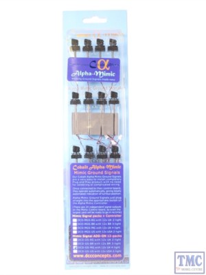 DCD-GS-MG DCC Concepts OO *2 Wire Modern UK 4 Aspect LED Ground Signals ...