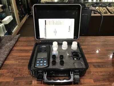 LAMOTTE 2020 WE/WI TURBIDIMETER TURBIDITY METER KIT GOOD CONDITION ...
