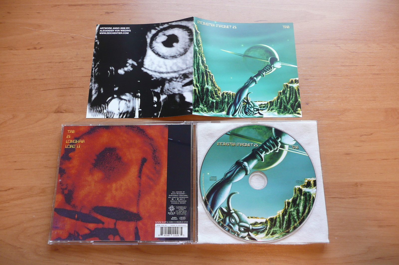 @ CD MONSTER MAGNET - 25 TAB / NAPALM RECORDS 2017 / STONER ROCK USA ...