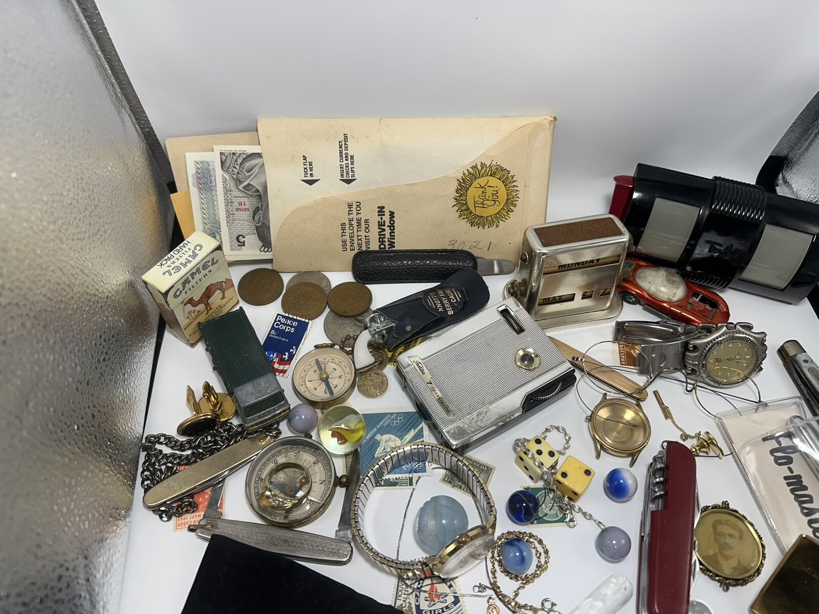 Vintage Junk Drawer Collectibles Jewelry Trinkets Rare | eBay