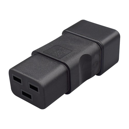 IEC320 C20 to C19 Power Adapter for Pdu Ups Durable C20 Male to C19 ...