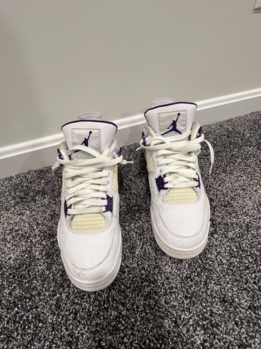 Size 9 - Jordan 4 Retro Mid Purple Metallic | eBay