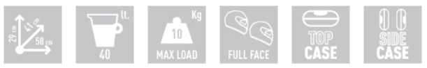 KAPPA K40 Seitenkoffer Set + Rahmen Für SUZUKI DL 1000 V-STROM 2002 ...