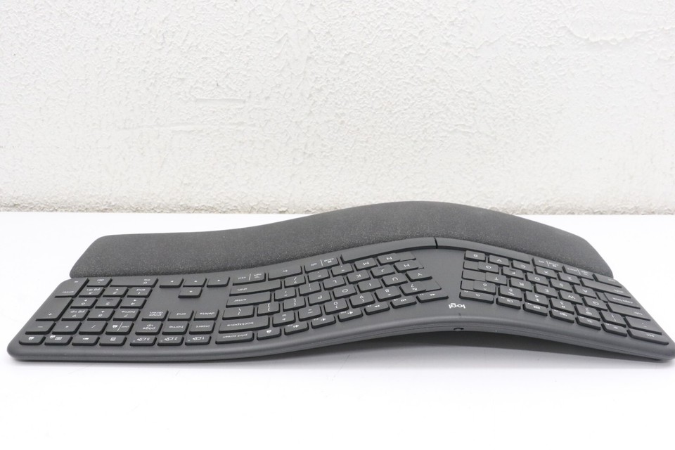 LOGITECH ERGO K860 Wireless Bluetooth Keyboard w/ Unifying Dongle | eBay