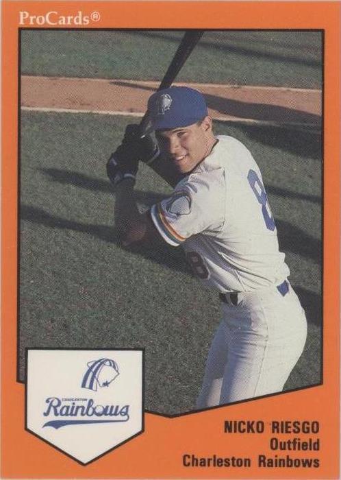 1989 ProCards Minor League Team Sets - Nikco Riesgo #995 (RC) for sale ...