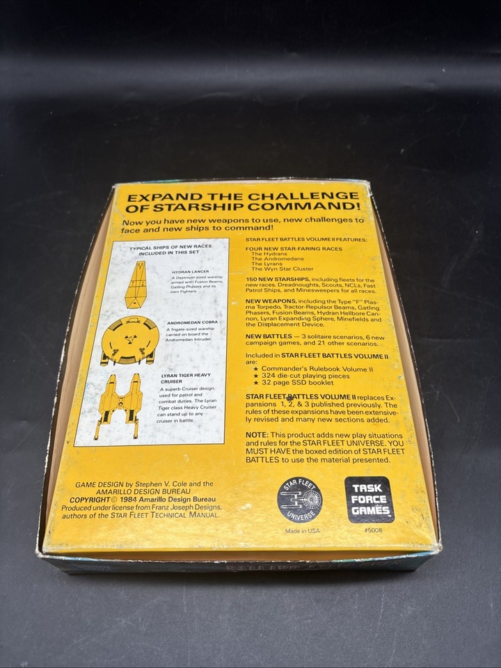 Star Fleet Battles LOT Task Force Games Vol I,II,III | eBay