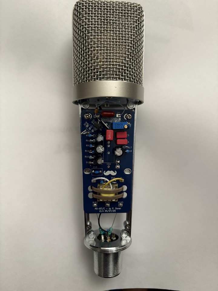 DIY U87-Style Microphone PCB (v1.4) - Build a Pro Studio Condenser Mic ...