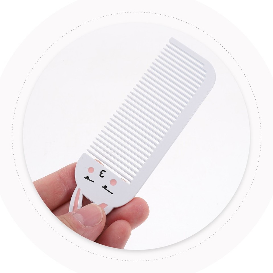 1PC Small Adorable Hair Comb Metal Cartoon Carrot Comb Interesting Hair ...