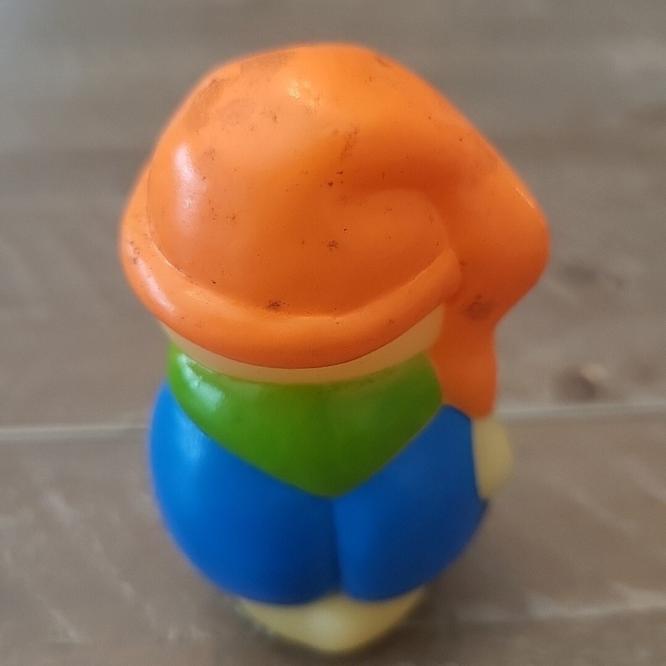 VTG 1986 Playskool Glo Worm Bookbug Friends Gloworm Glow Finger Puppet ...