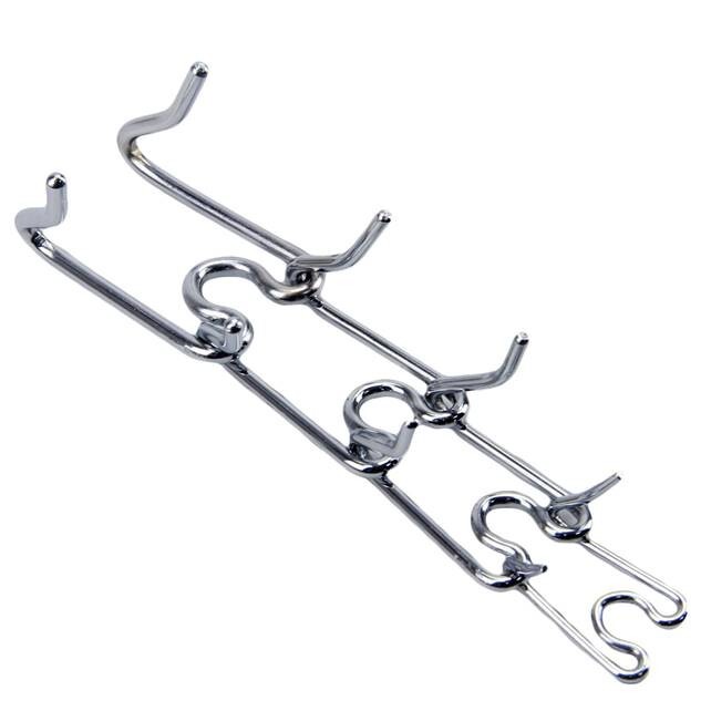 Metal Chrome Prong Collar Extra Links Choke Stops Pulling Dog Training ...