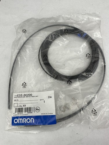 Omron Photoélectric Switch Fiber Unit E32-DC200 2m | eBay