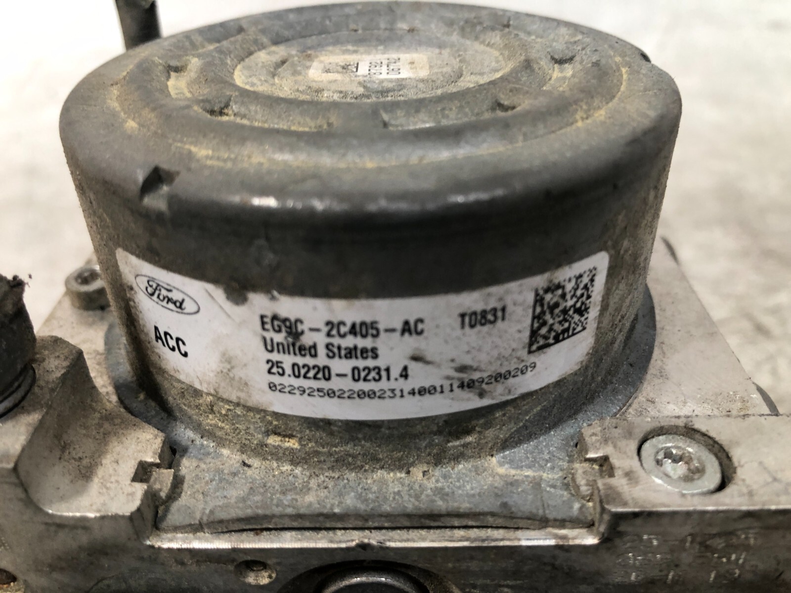 2014-2016+Ford+Fusion+ABS+Pump+Control+OEM+Eg9c2c405ac+Module+419-9d6 ...