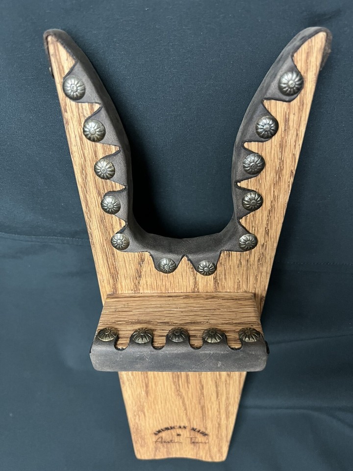 Handmade Western Leather Boot Jack Puller Shoe Remover Cowboy Work ...