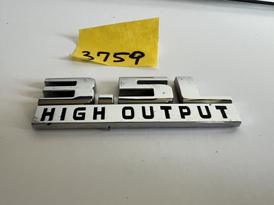 Dodge Chrysler Mopar OEM 3.5L High Output Emblem Badge Logo Nameplate ...