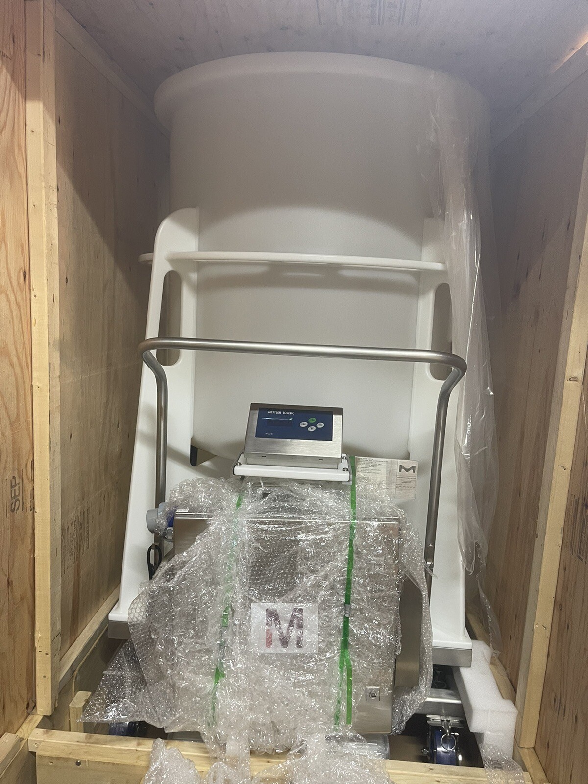 Millipore Mobius Power Mix 500 w/Load Cells 500L U9MA91035 | eBay