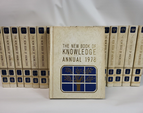 The New Book of Knowledge Encyclopedia 21 Volume Set 1978 *Missing 2 ...