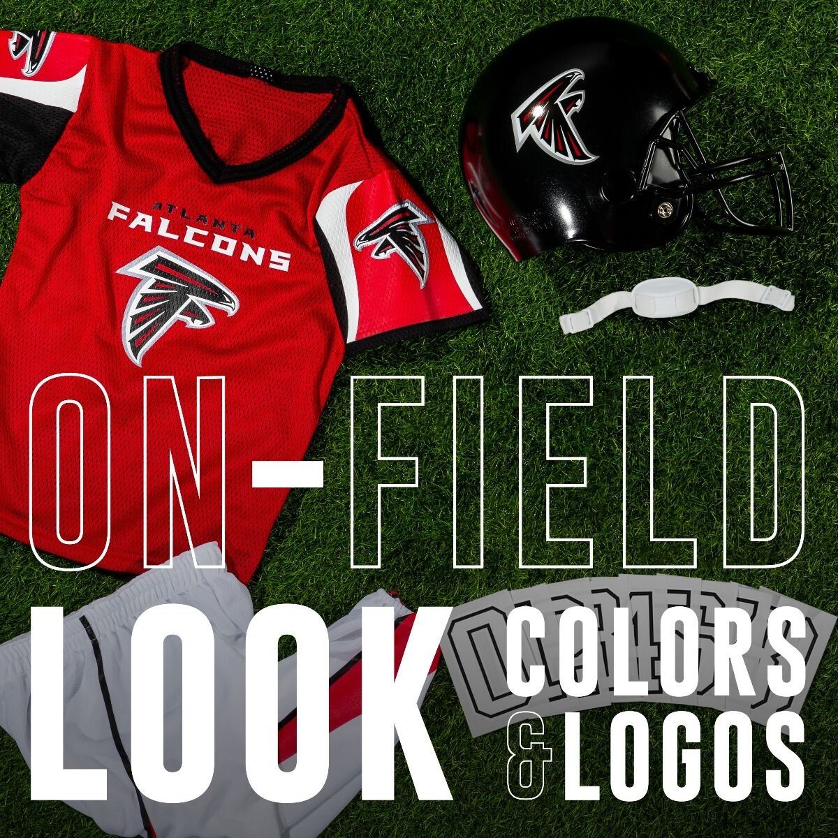 Atlanta Falcons Kids NFL 6pc Deluxe Football Uniform Set, Small | eBay