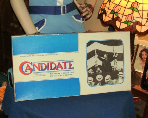 1979 CANDIDATE Presidential Election Board Game by Shaw Games | eBay