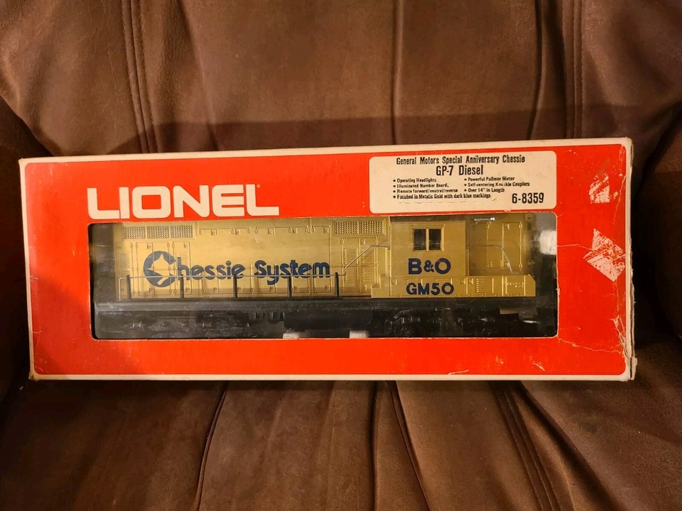 Lionel Baltimore & Ohio Chessie GP-7 Diesel Loco Serviced & Ready To ...
