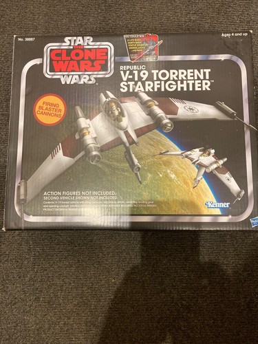 Star Wars The Vintage Collection Republic V-19 Torrent Starfighter ...