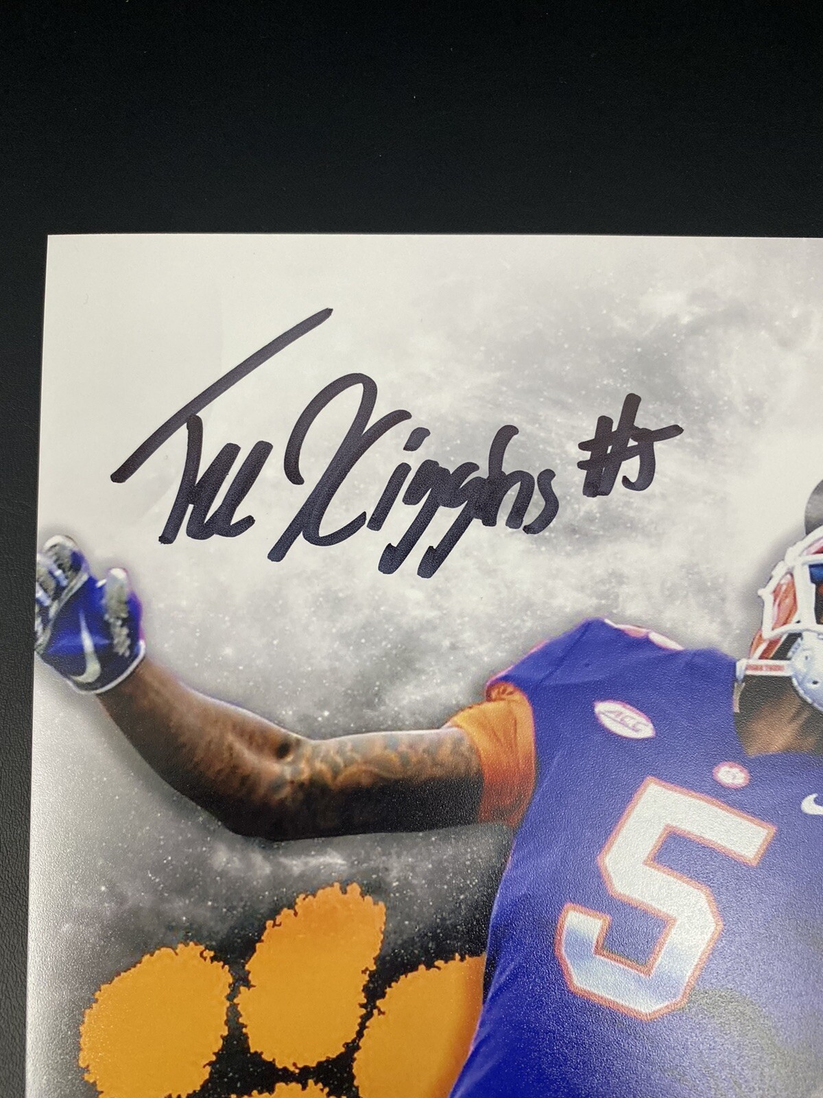 TEE HIGGINS Autographed 8 X 10 Photo CLEMSON JSA SD88460 | eBay