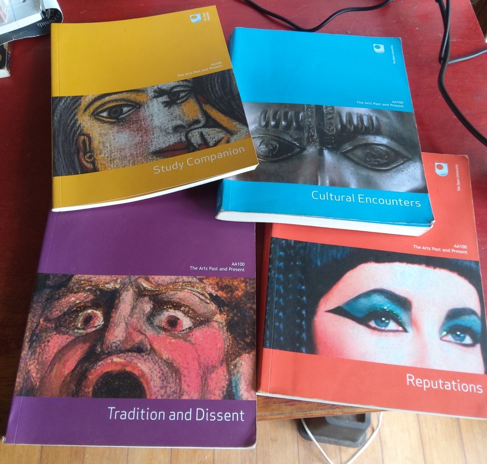 SIX Open University AA100 module books for Arts Past and Present | eBay UK