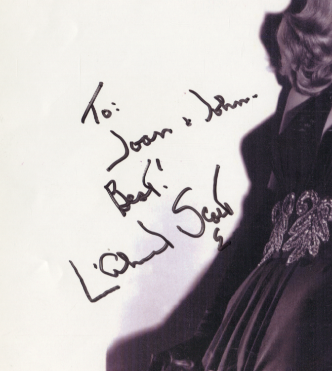 Lizabeth Scott Actress Autographed 8.5"x11" Photo w/COA WWE17-192 | eBay