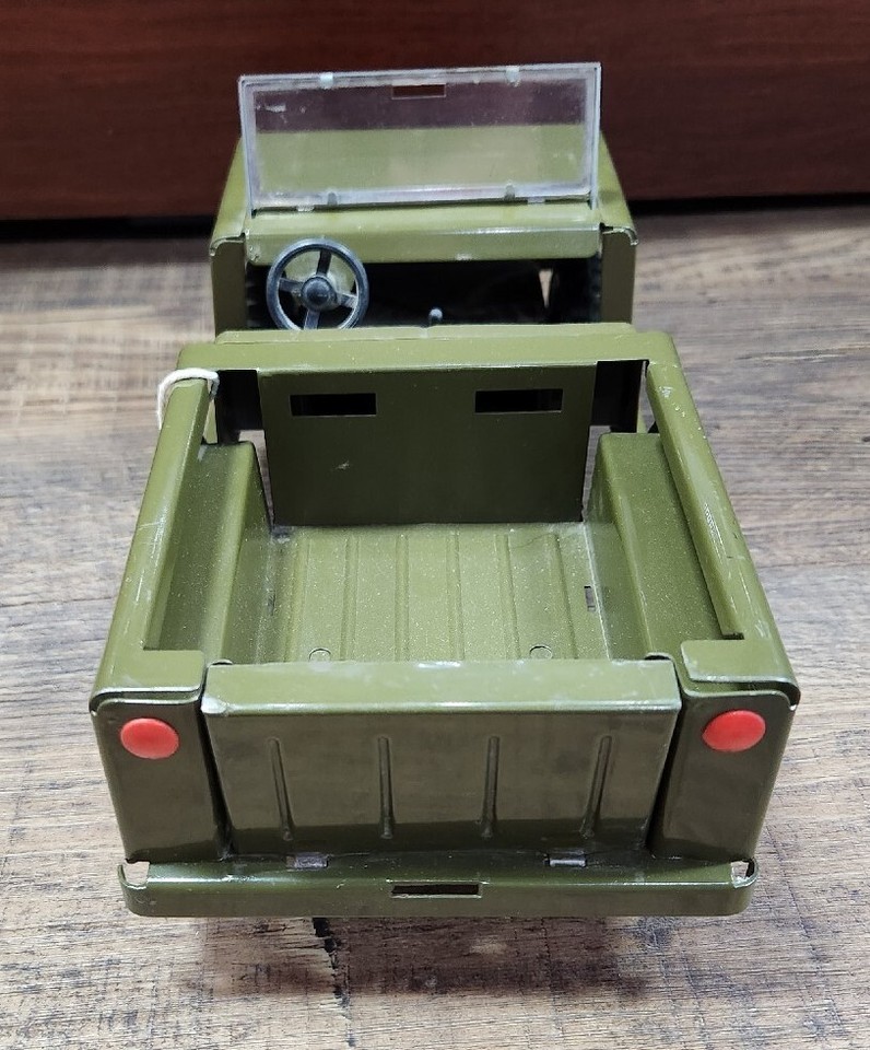 New Vintage 1960's STRUCTO International Scout Army Cub Pressed Steel ...