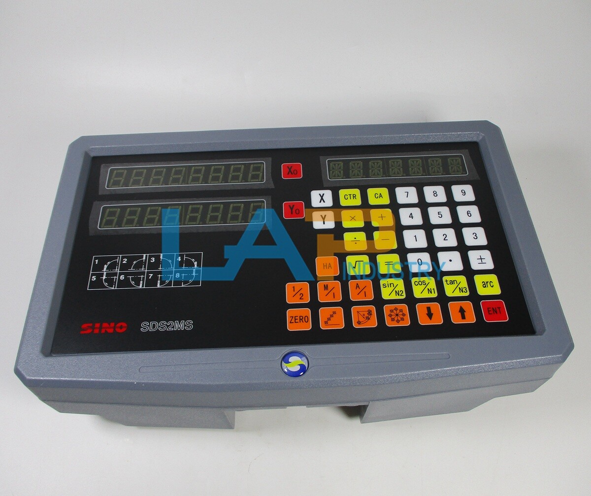 SINO 2-Axis DRO Digital Readout SDS-2MS Milling machine Digital Display ...